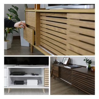 【150㎝】テレビ台 脚付き 収納付き テレビラック テレビボード ローボード TV台 ロトルア150 – remembrance-doris